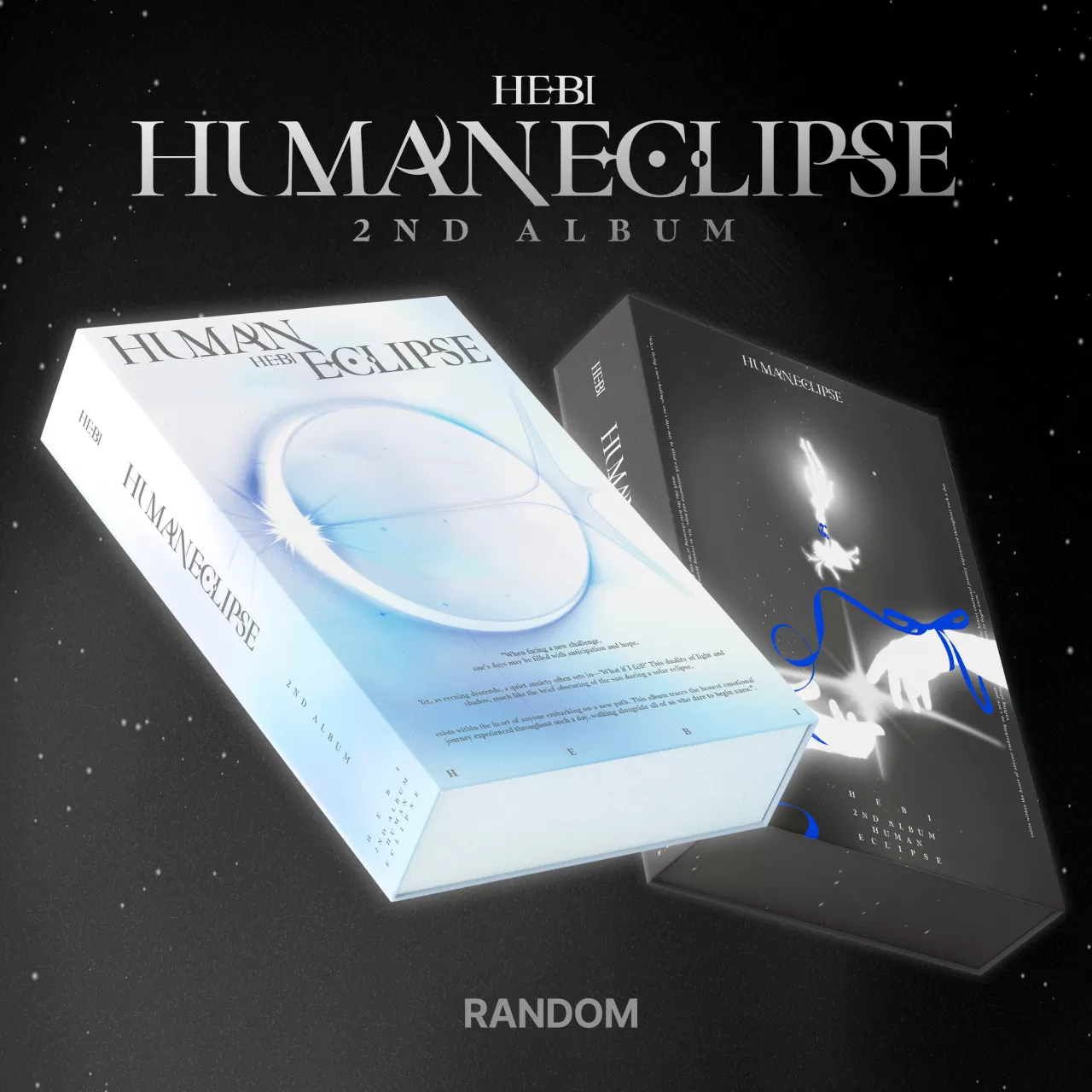 [PRE-ORDER] 2nd Mini Album 'Human Eclipse' (Basic Ver.) (Random) | Hebi